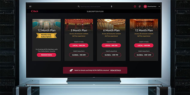 Live Streaming Ott Platform For Performing Arts